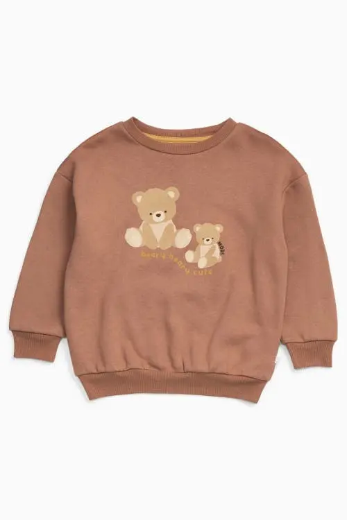 MORI Teddy Bear Oversized Sweatshirt