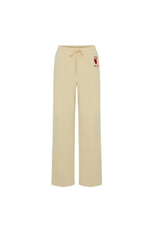 PCFG Cotton Destroyed Sweat Pant - Beige