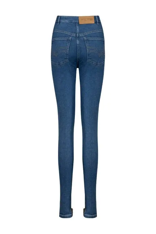 PCFG Skinny High-rise Denim Pants