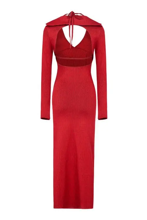 PCFG Your *itch Two Tone Rib Dress