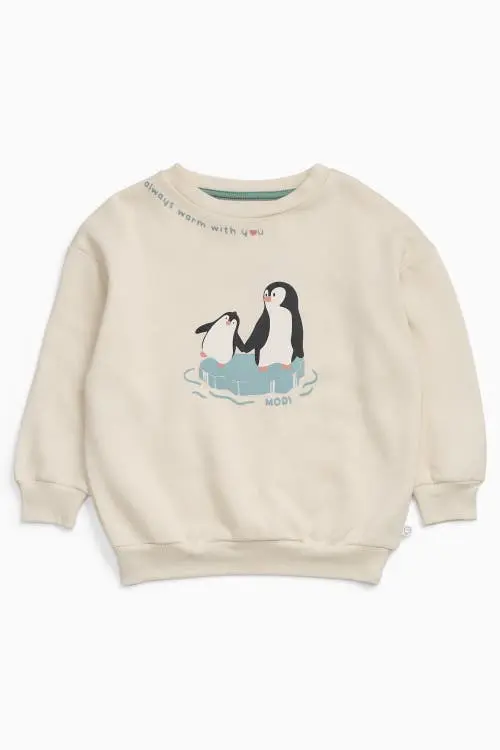 MORI Placement Penguin Family Sweatshirt