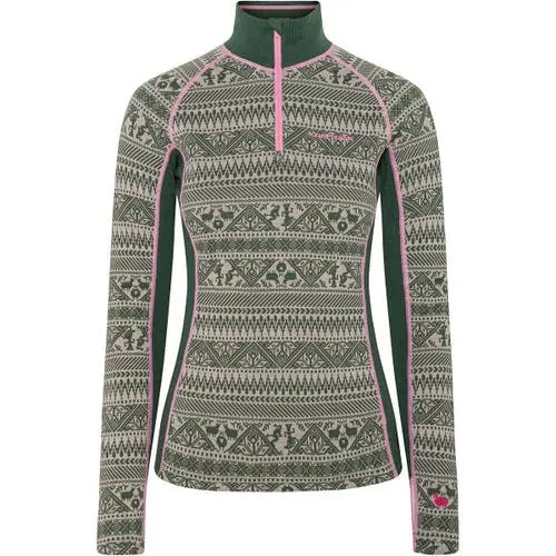 Kari Traa Tale 1/2-zip Top - Thyme