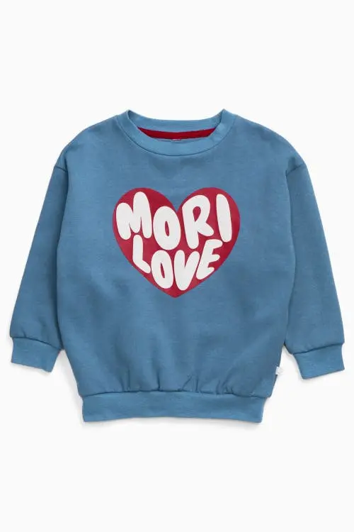 MORI Oversized Printed Sweatshirt