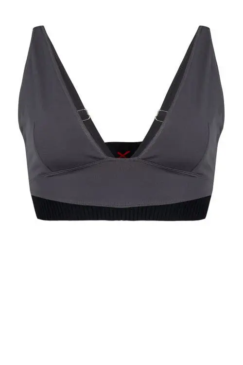 PCFG Active V-neck Top - Anthracite