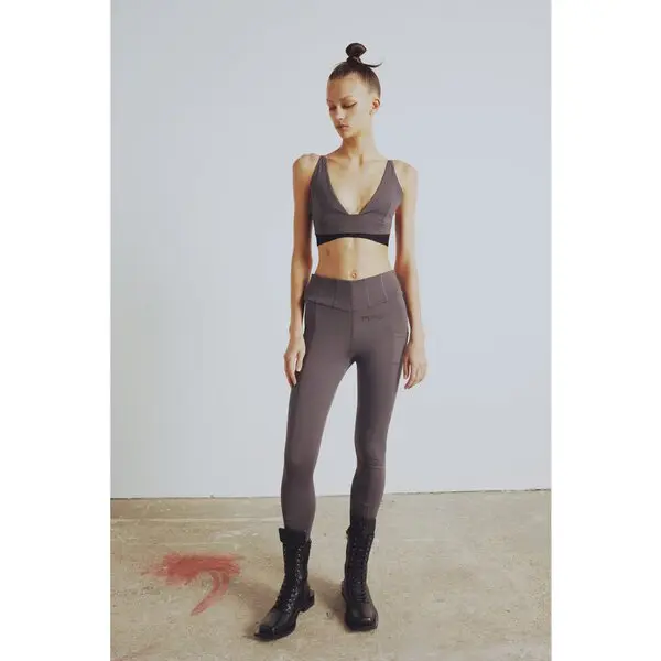 PCFG Active V-neck Top - Anthracite