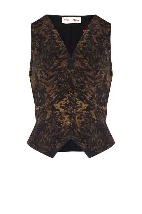 PCFG Print V-neck Vest