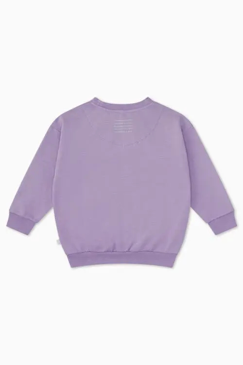 MORI Generation Kind Oversized Sweatshirt - Lilac
