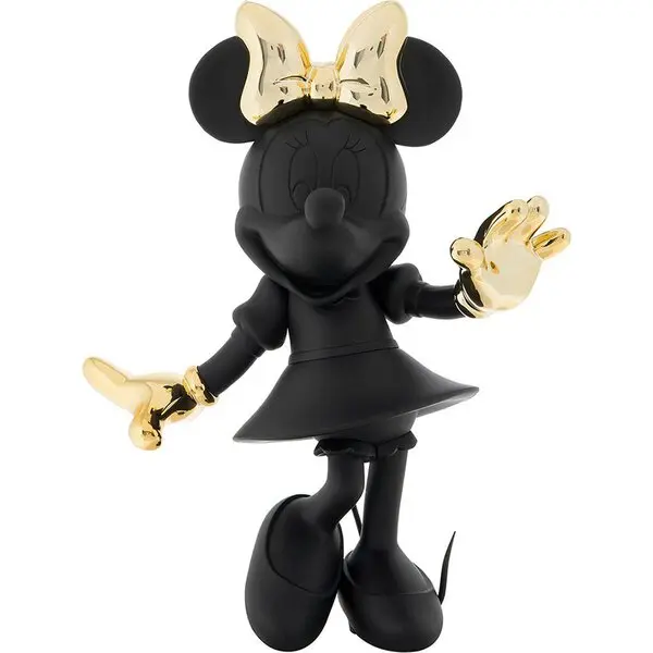 LEBLON DELIENNE Minne Mouse Welcome Figurine - Black/gold