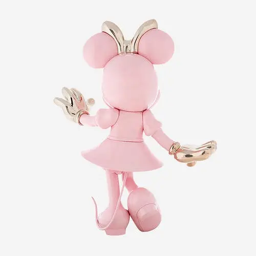 LEBLON DELIENNE Minne Mouse Welcome Figurine - Pink/gold