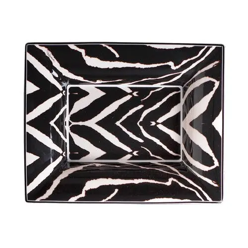 Roberto Cavalli Rectangular Tray - Zebra
