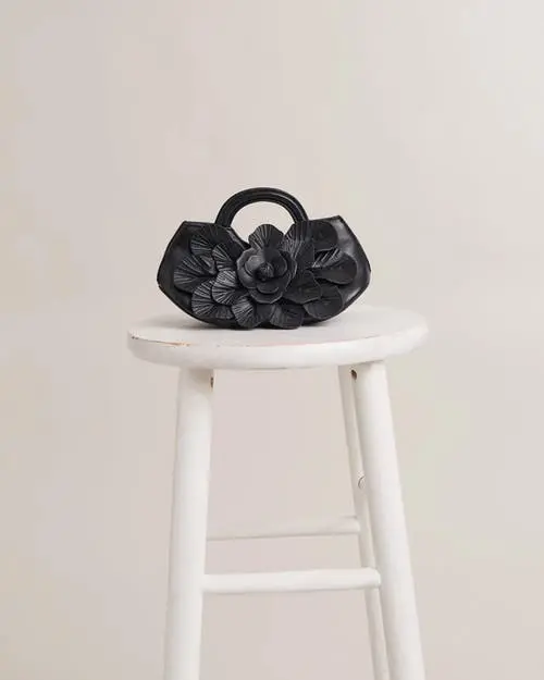 Anne Fontaine Scarlett Mini Leather Bag