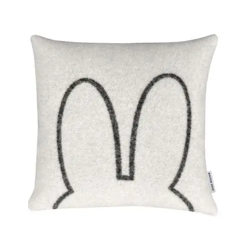 MAISON DEUX Miffy Cushion Cover - White