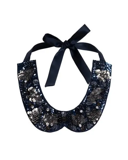 Anne Fontaine Satin Collar