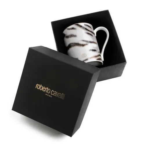 Roberto Cavalli Mug With Luxury Box - Tiger