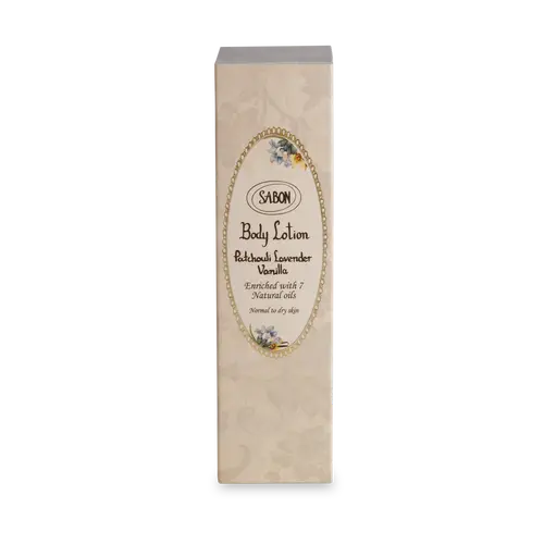 SABON Body Lotion Tube 150ml - Patchouli Lavender Vanilla