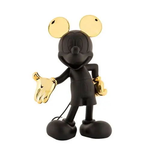 LEBLON DELIENNE Mickey Mouse Welcome Figurine - Black/gold