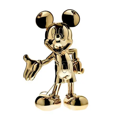LEBLON DELIENNE Mickey Mouse Welcome Figurine - Gold