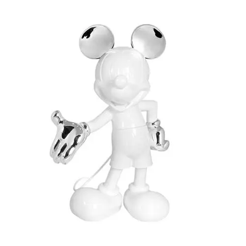 LEBLON DELIENNE Mickey Mouse Welcome Figurine - Silver/white