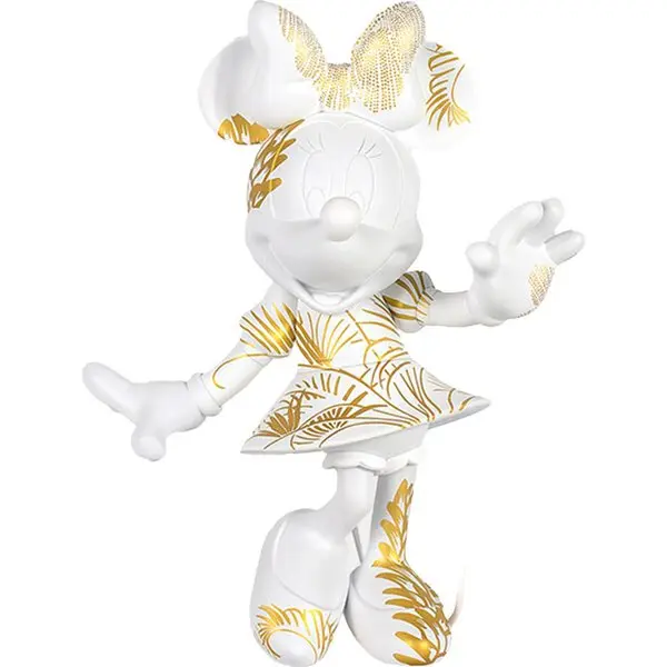 LEBLON DELIENNE Minne Mouse Style Figurine - White/gold