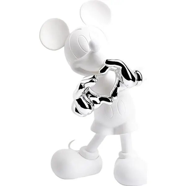 LEBLON DELIENNE Mickey Mouse With Love Figurine - Silver/white