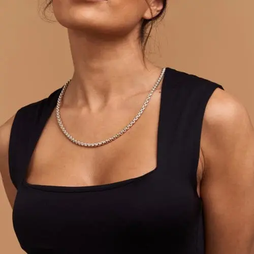 7879 Box Belcher Chain Necklace