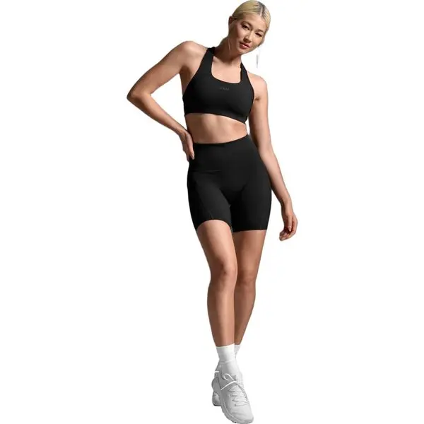 2xu Form Stash Hi-rise 6-inch Bike Shorts - Black