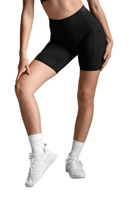 2xu Form Stash Hi-rise 6-inch Bike Shorts - Black