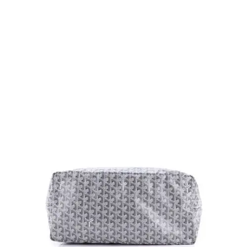 Goyard Saint Louis Gm Tote Printed Coated Canvas - Gray