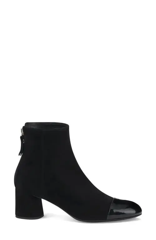 Agl Veta Cap-toe Velour Bootie