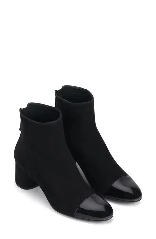 Agl Veta Cap-toe Velour Bootie