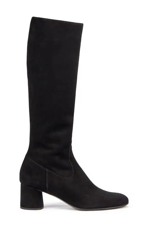 Agl Lorette Knee High Boots - Nero