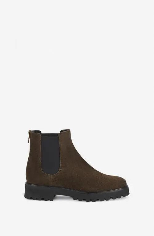 Agl Water-resistant Suede Chelsea Boots