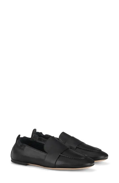 Agl Cristiana Leather Moccasins - Nero