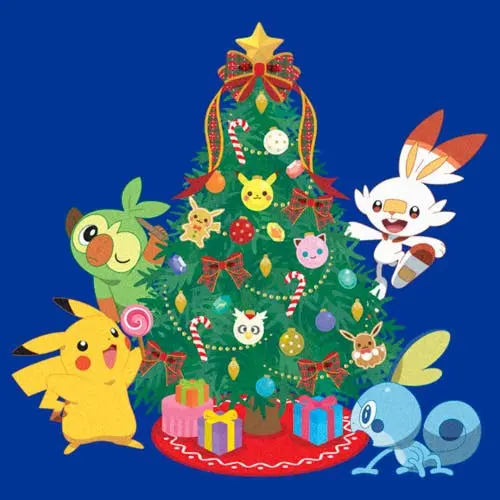 POKEMON Christmas Tree Graphic Sweatshirt