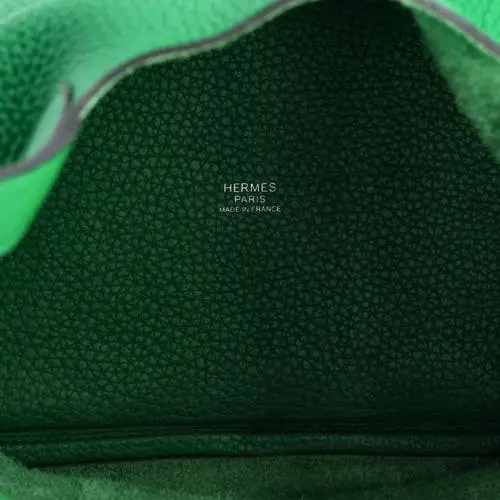 Hermès Picotin Lock Bag Clemence Pm - Green