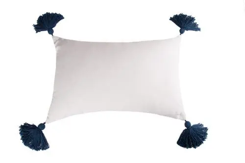 Carol & Frank Joey Striped Cotton Accent Pillow - Blue
