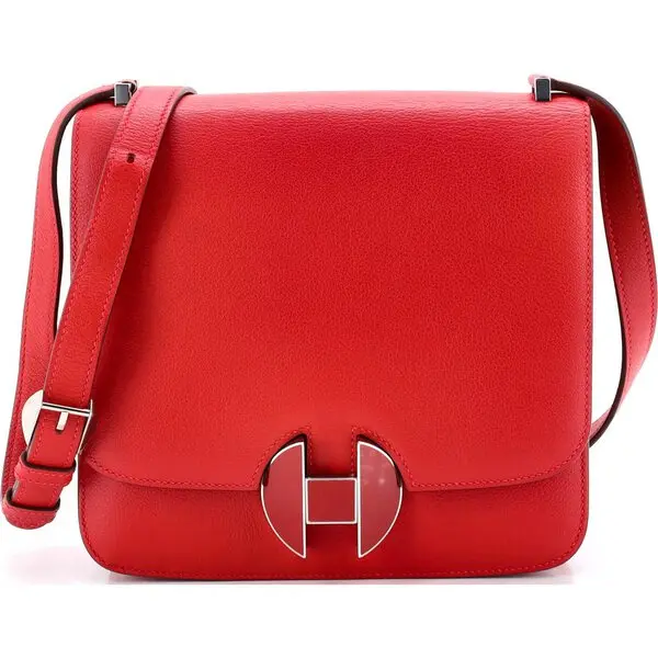 HERMES 2002 Shoulder Bag Evercolor 20
