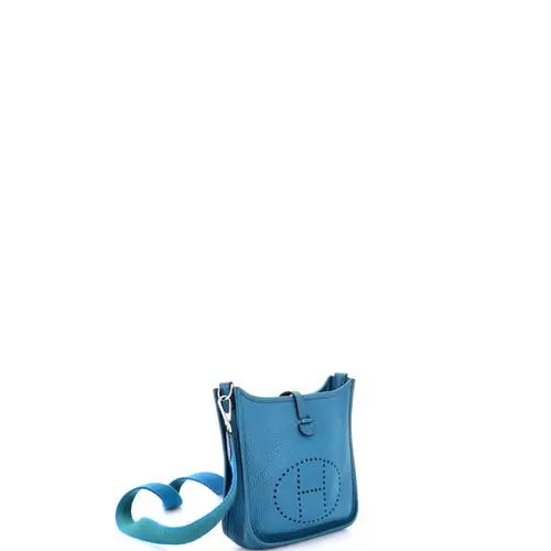 Hermès Evelyne Bag Gen Iii Clemence Tpm - Blue