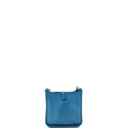 Hermès Evelyne Bag Gen Iii Clemence Tpm - Blue