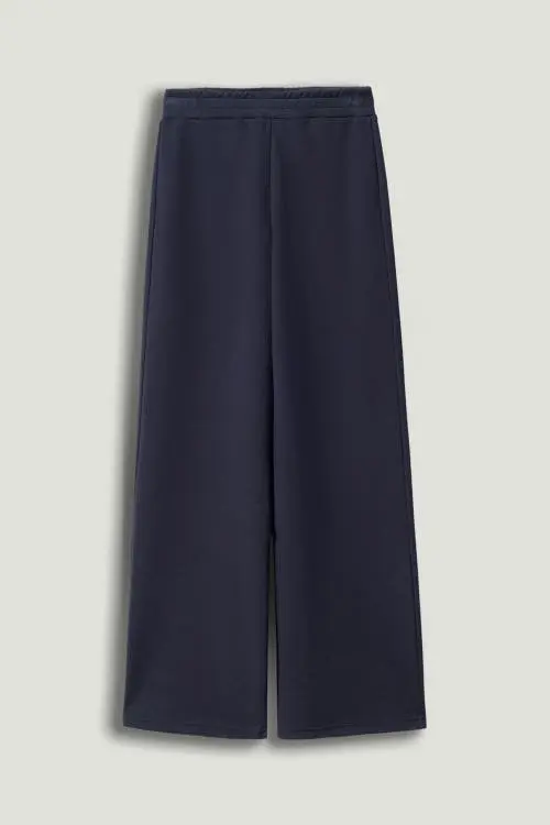 NOCTURNE Wide-leg Jersey Pants
