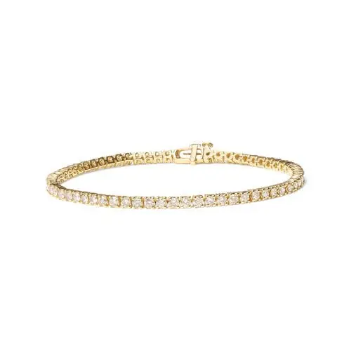 HAUS OF BRILLIANCE 14k Gold 6.0 Cttw Diamond Tennis Bracelet - Yellow