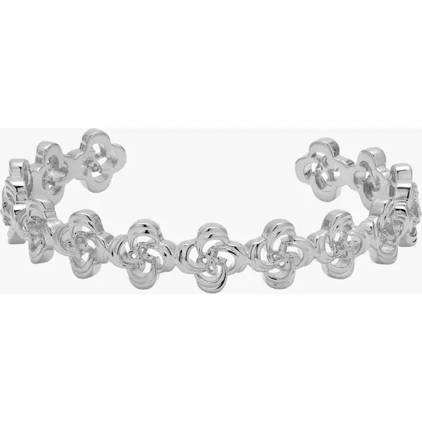 SEREIA OFFICIAL Lana Monogram Bracelet - White Gold