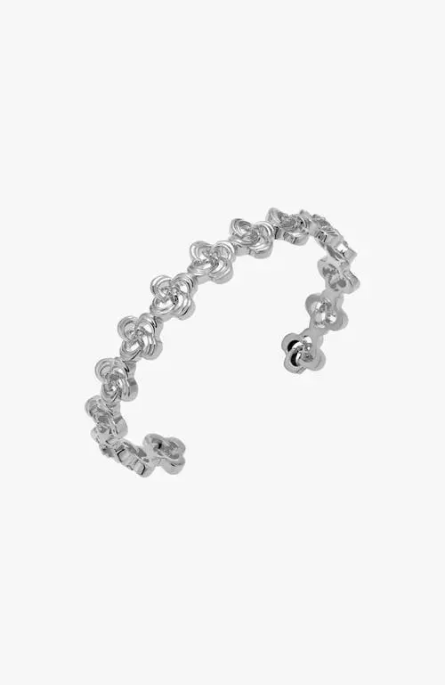 SEREIA OFFICIAL Lana Monogram Bracelet - White Gold