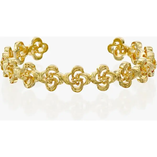 SEREIA OFFICIAL Lana Monogram Bracelet - Yellow Gold