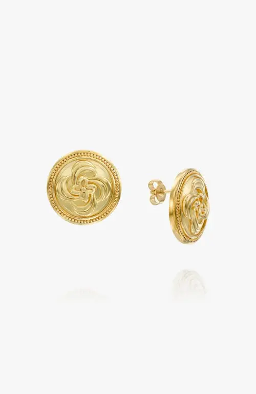 SEREIA OFFICIAL Giselle Earrings - Yellow Gold