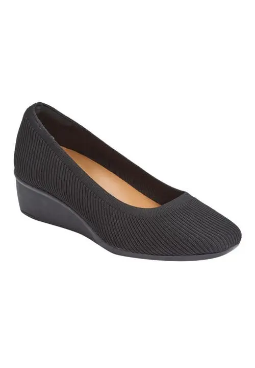 COMFORTVIEW The Rowen Slip-on Pump - Black