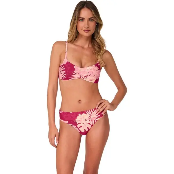 SWIM SYSTEMS Sylvia Bralette Bikini Top - Ruby Bay