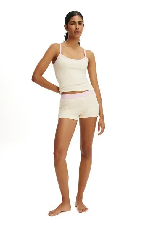 Cotton:on Dreamy Soft Boyshort - Hazel Ditsy Banana Whip