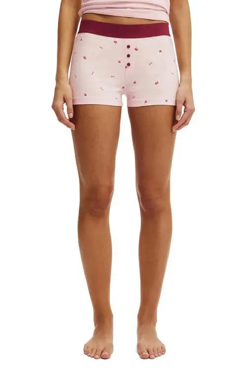 Cotton:on Dreamy Soft Boyshort - Pink Kiss  Crushed Berry