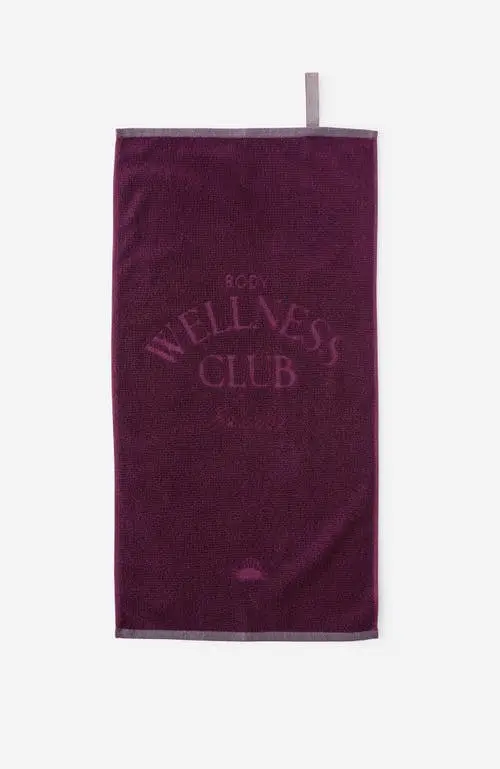 Cotton:on Active Core Gym Towel - Pickled Beet